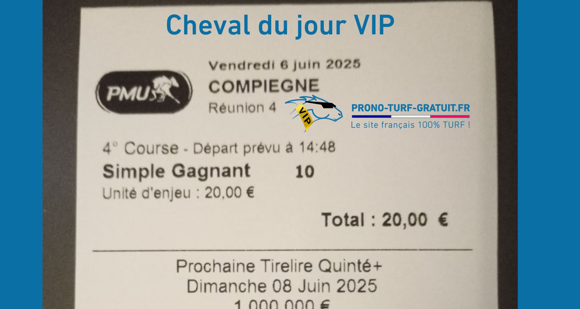 Abonnement VIP Turf – Pronostics PMU exclusifs et fiables